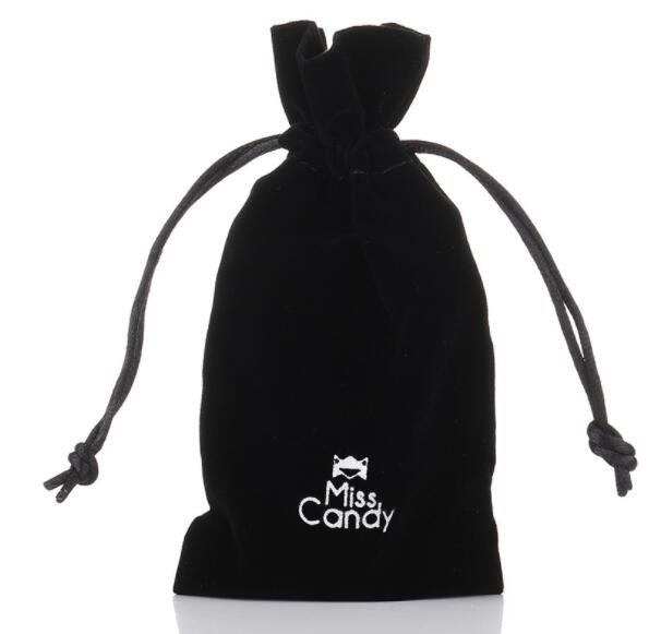 Large Velvet Pouch for USB Drive | Drawstring Bags Personalized