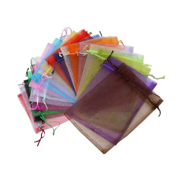 organza drawstring pouches gift bags jewelry pouch