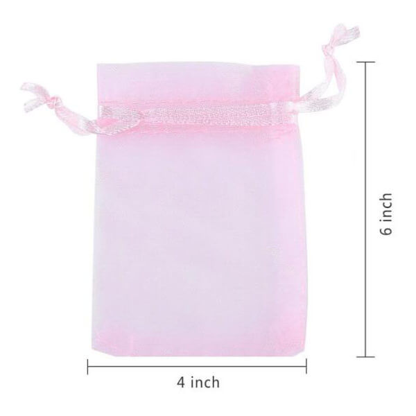 Gift Bags With Drawstring | Drawstring Organza Pouches Yazi Packing