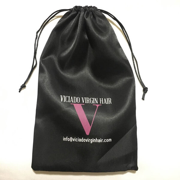 Customize Satin Cosmetic Bags Drawstring Pouches