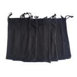 Black Sunglasses Pouch | Microfiber Bags Soft Cleaning Bag