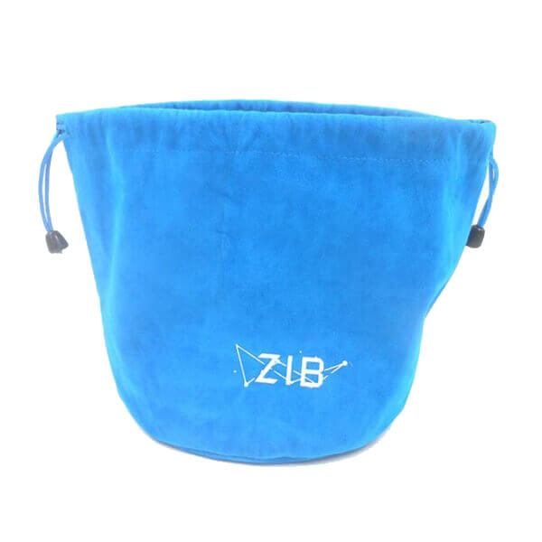 Luxury Velvet Drawstring Pouches Round Bottom