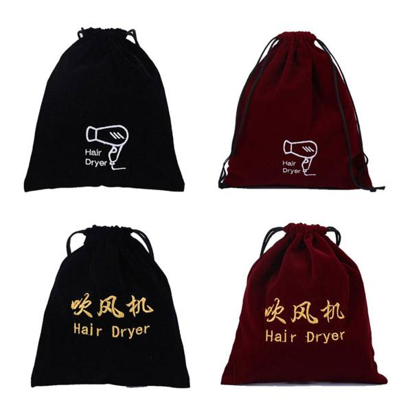 Custom Drawstring Bags for Hair Dryer | Hotel Accessories